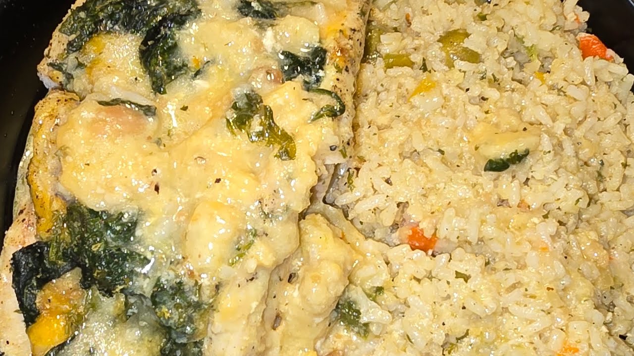 🗣🎤💥 Stuffed chicken & rice made by the best😋 - YouTube