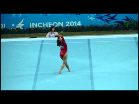 LIM Heem Wei SIN FX Qual 2014 Asian Games Incheon - YouTube
