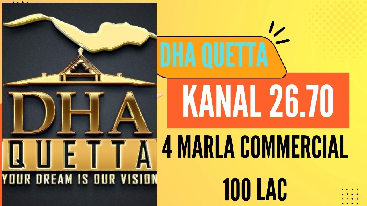 DHA Quetta bast time purchaseing now - YouTube