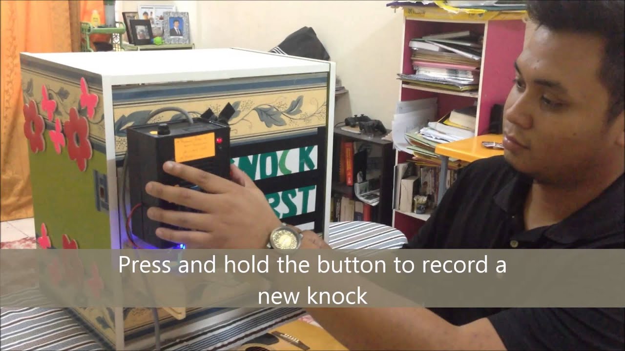 Secret Knock Door Lock _ Secret Knock Final using arduino – TMHR