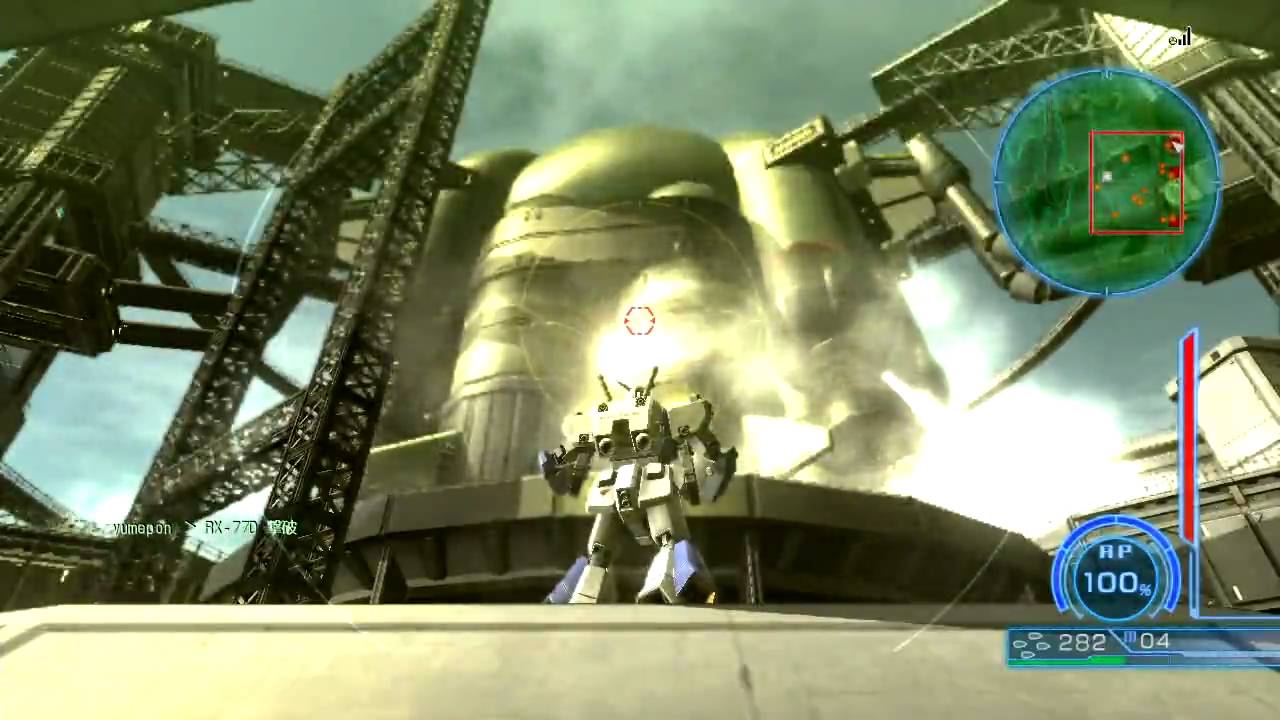 PS3 機動戦士ガンダム戦記 アデン基地・宇宙港 HLV破壊作戦 HELL SOLO - YouTube