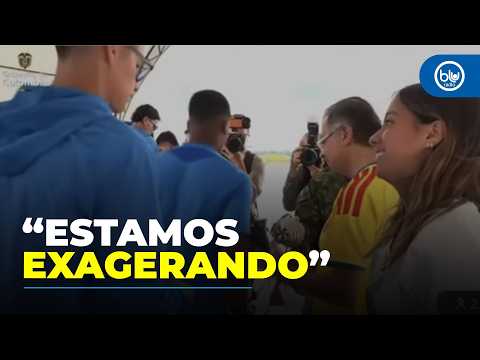 James y Antonella Petro, la polémica en la despedida de la Selección Colombia