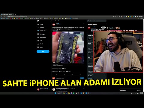 Sahte iPhone Alan Adamı İzliyor ve Çin Anılarını Anlatıyor, Çin Pasaj Videosu İzliyor | Videoyun