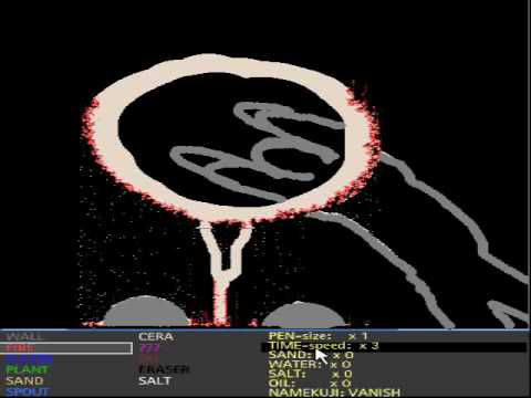 Falling Sand Game - Flammenring - YouTube
