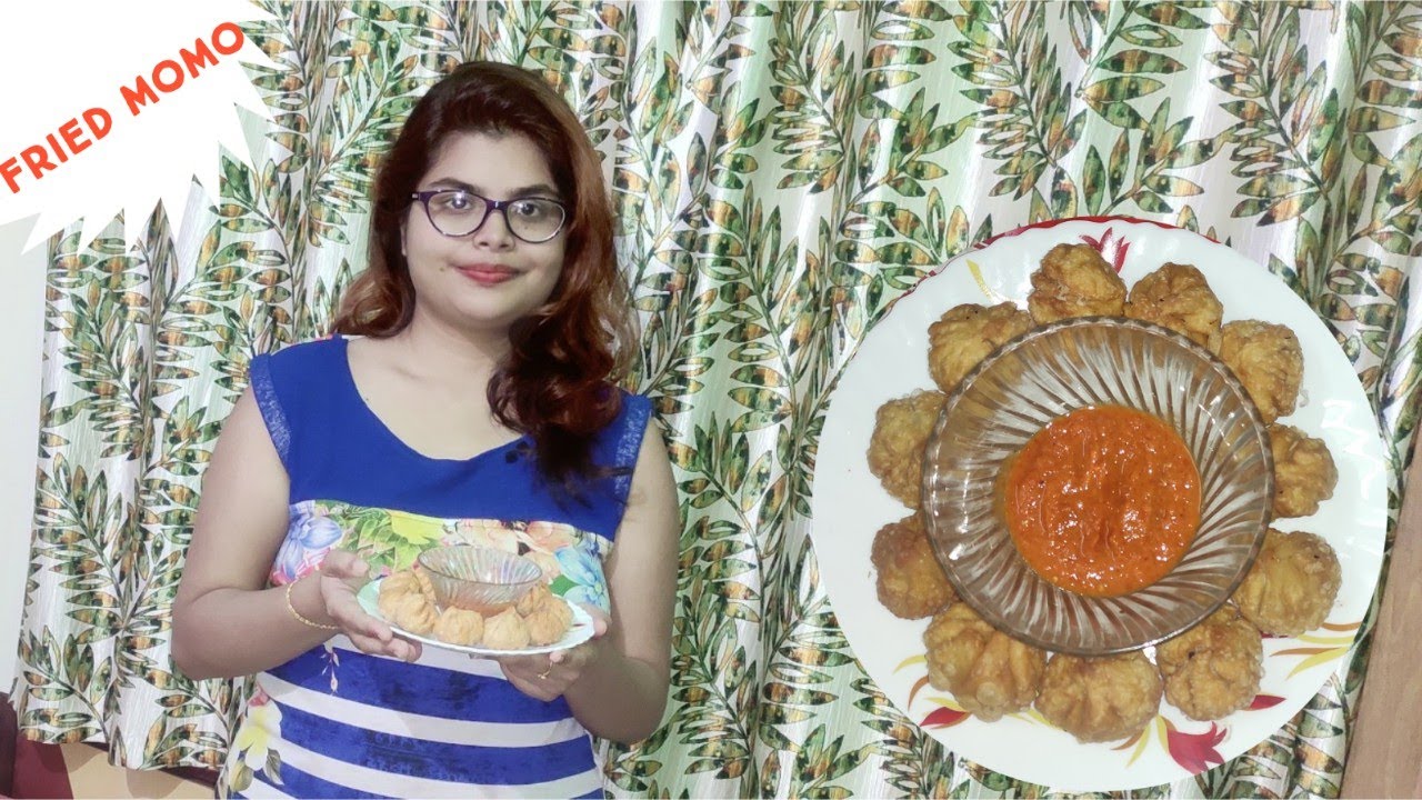 How to make Crispy fried veg momo - YouTube