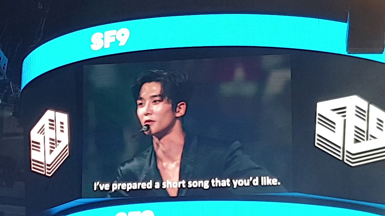 Rowoon (SF9) singing "All Of Me" - Kcon L.A 2019 - YouTube