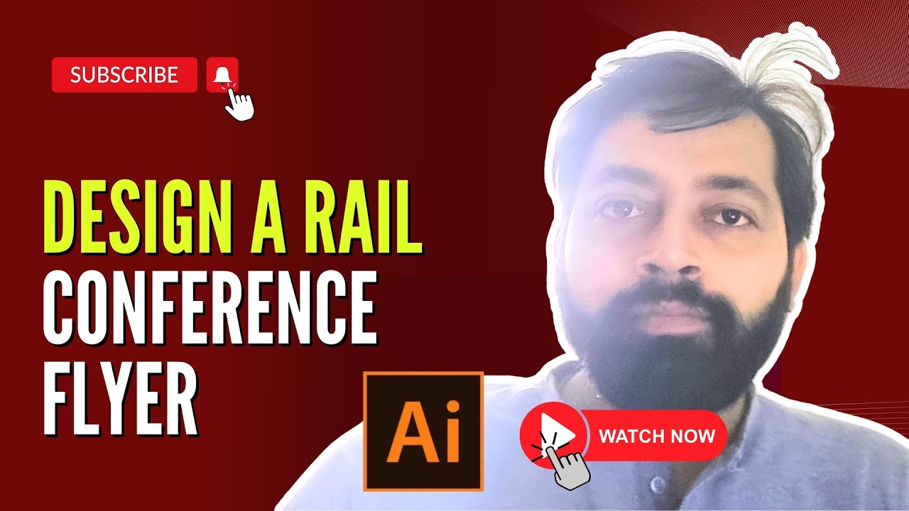 How to Design a Professional Rail Conference Event Flyer | Step-by-Step ...