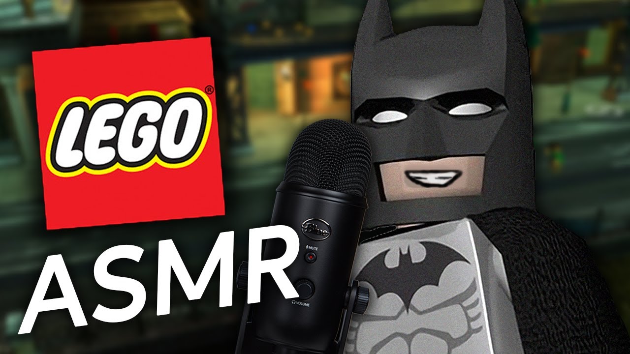 ASMR Lego Batman até você Dormir | Sons de mão, Boca, Sussurrando e ...