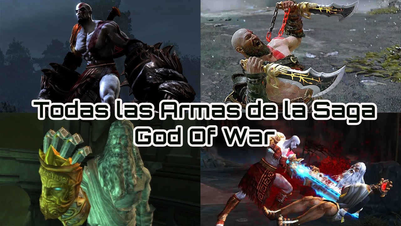 Todas Las Armas de la Saga God Of War (Poderes, Habilidades ,Magias ...