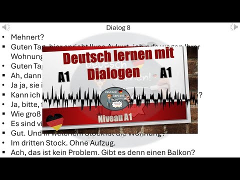 Dialoge A1  | Deutsch lernen durch Hören | 2 |