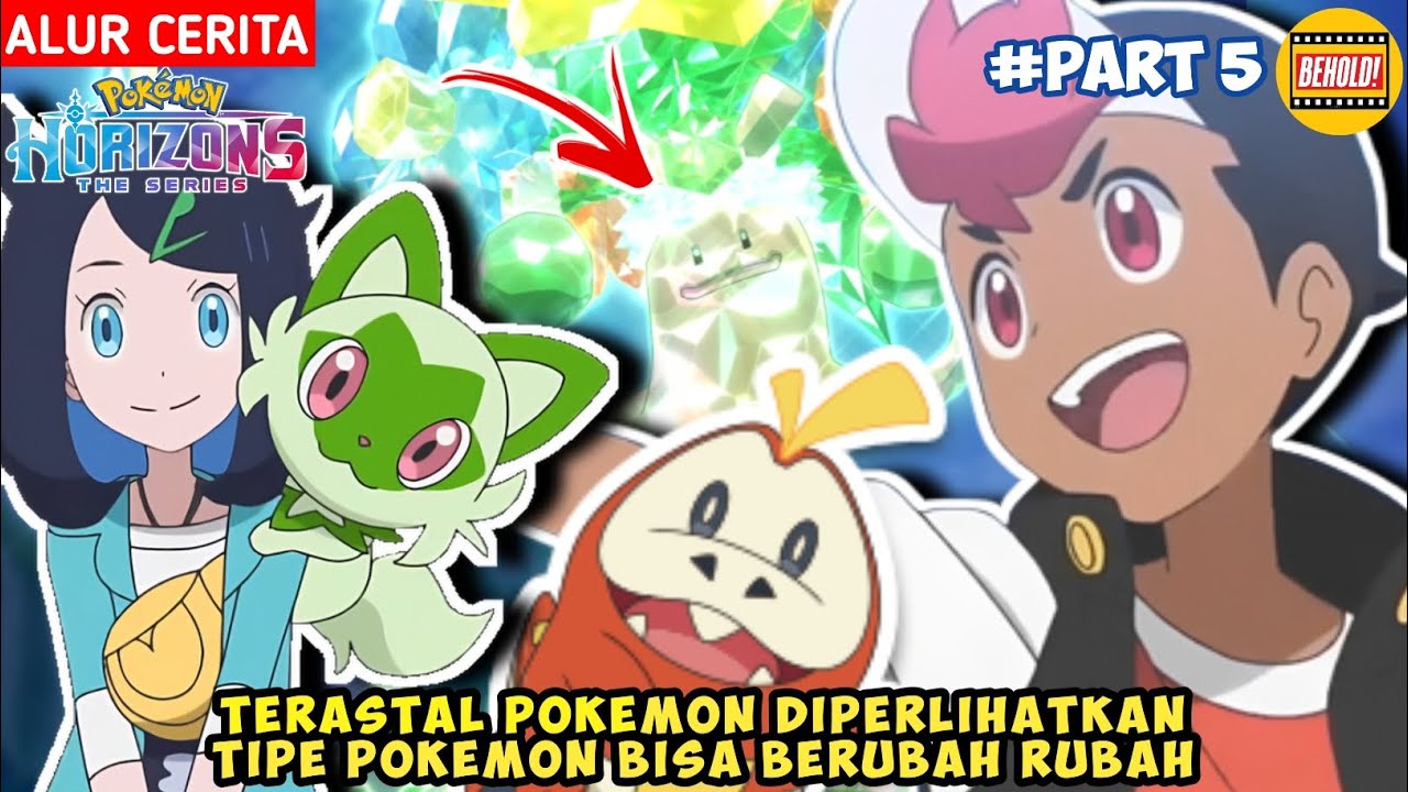 Terastal pokemon diperkenalkan untuk pertama kalinya - Alur Cerita ...