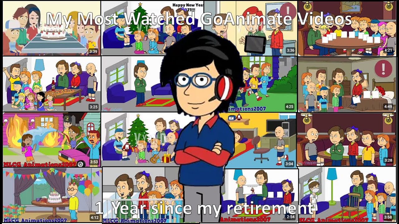 My Most Watched GoAnimate Videos (1 year anniversary of my retirement ...