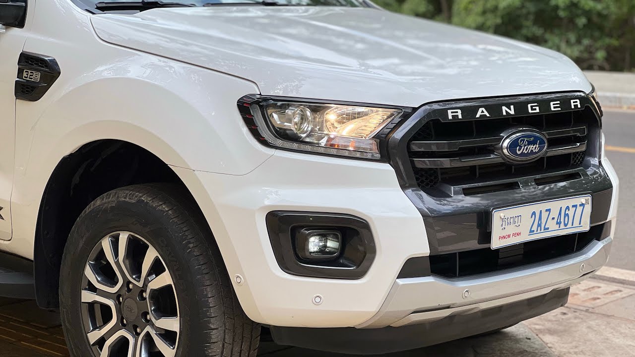 Ford Ranger Wildtrak 2019 Full Options ក្រុមហ៊ុន - YouTube