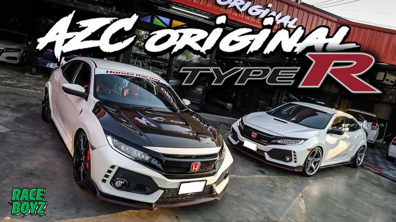 เปลี่ยน Civic FK ให้เป็น TYPE R ต้องทำยังไงบ้าง? น้าแจ่ม AZC จัดให้ ...