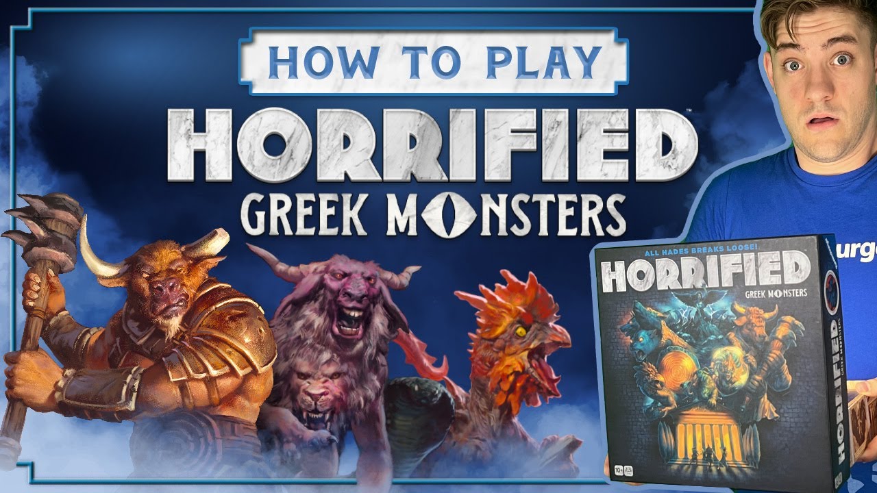 How To Play Horrified: Greek Monsters - YouTube