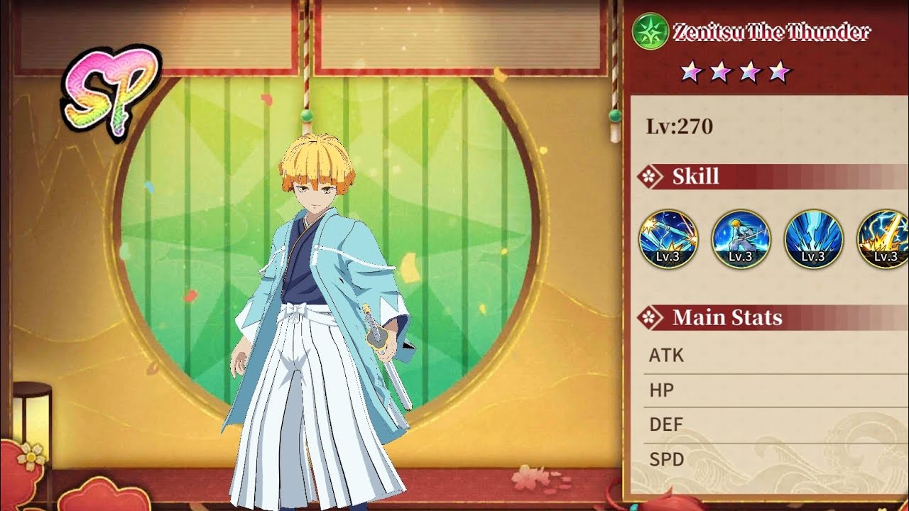 Zenitsu The Thunder Gameplay Showcase |DS BLADE OF HASHIRA - YouTube