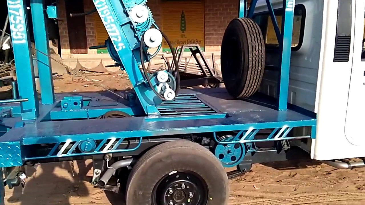 Bolero pickup pe borwell se motor Baal nikalne wali machine 9680292927 ...