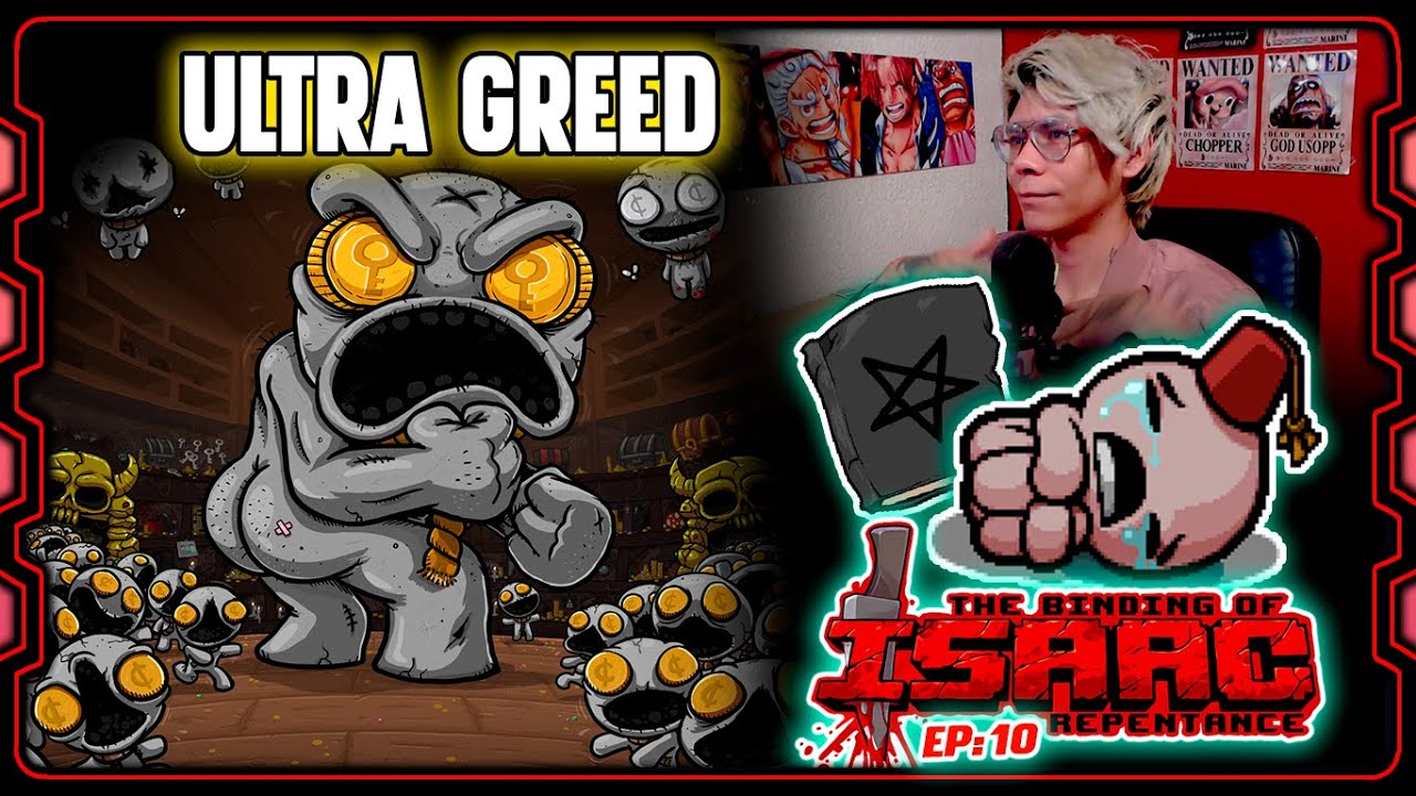 ULTRA GREED Y LOS ITEMS ACTIVOS ♦ The Binding of Isaac: Repentance EP10 ...