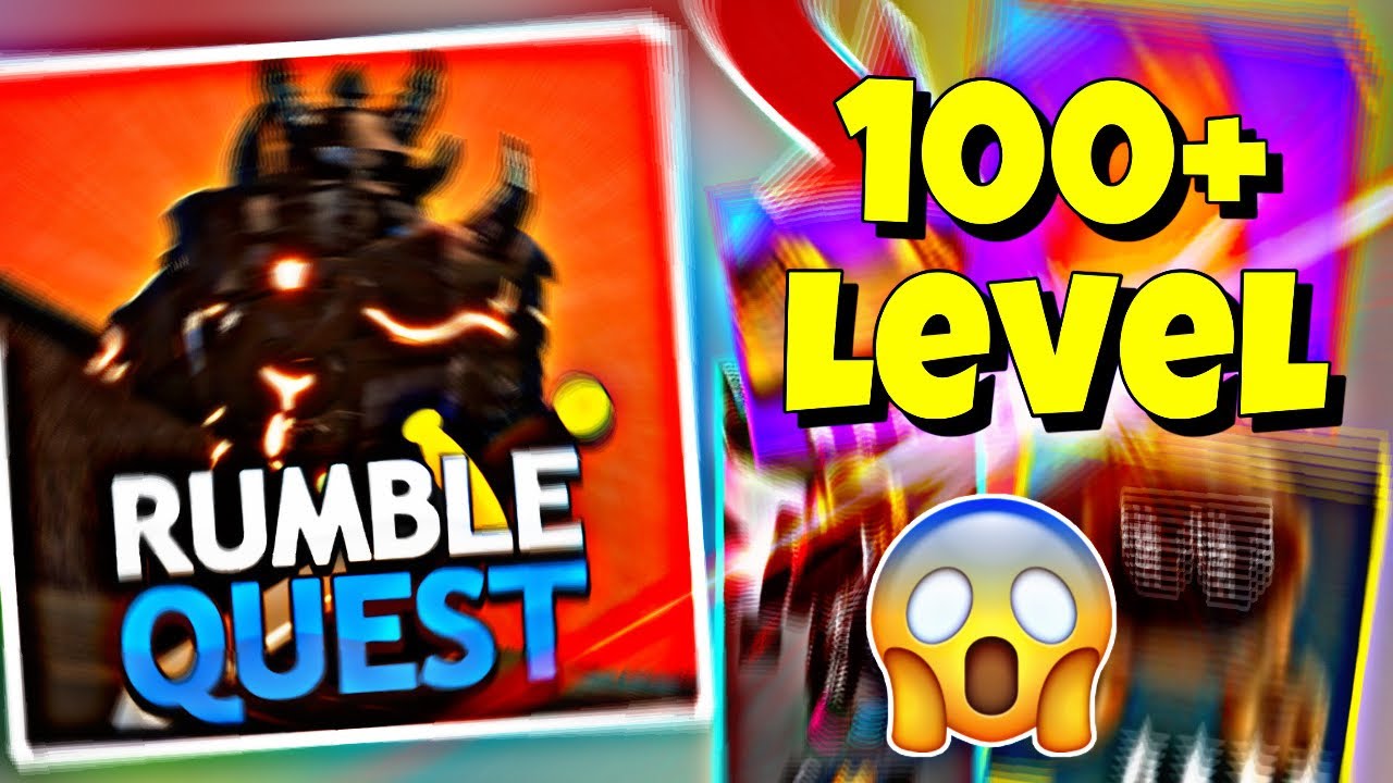 [⚔️NEW!] RUMBLE QUEST LEVEL 100+ ROBLOX LIVE 🔴 - YouTube