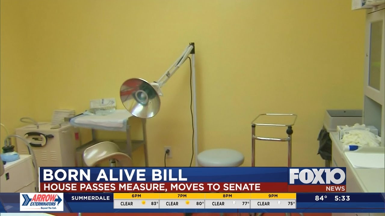 Alabama House passes "Born Alive Bill" - YouTube