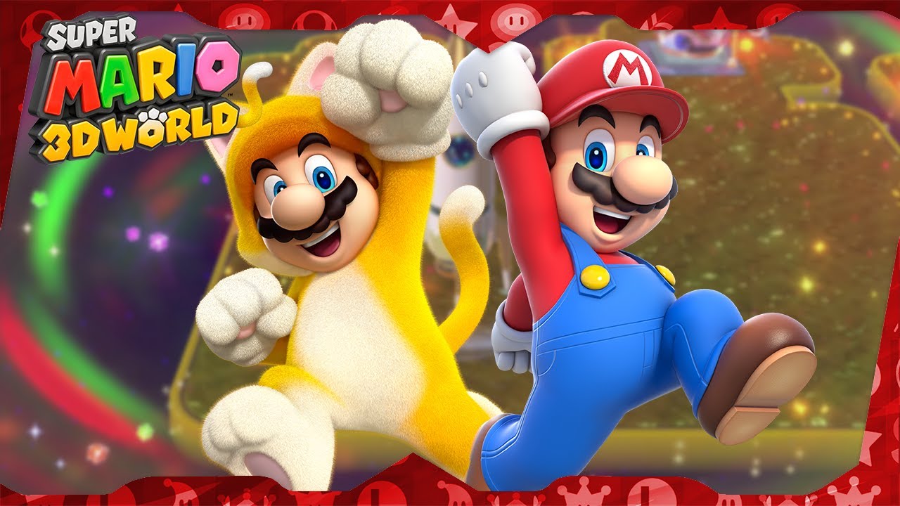 Super Mario 3D World for Wii U ᴴᴰ | World Crown (All Green Stars ...