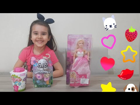 BLUME SAKSIDA BÜYÜYEN SÜRPRİZ BEBEK HATCHİMALS YUMURTA VE GELİN BARBİE AÇTIK🥰🥳🎁