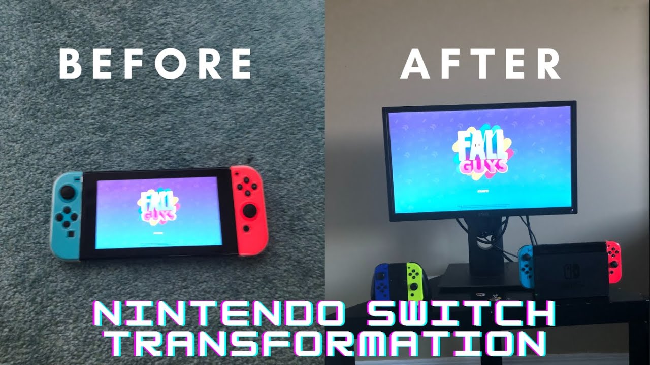 Effortless Nintendo Switch gaming setup without a TV - YouTube