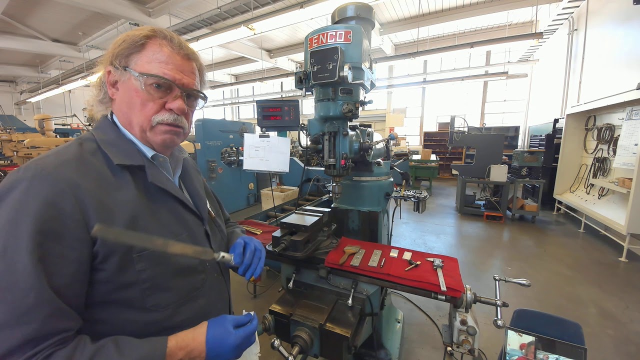 Milling Bridgeport overview - YouTube