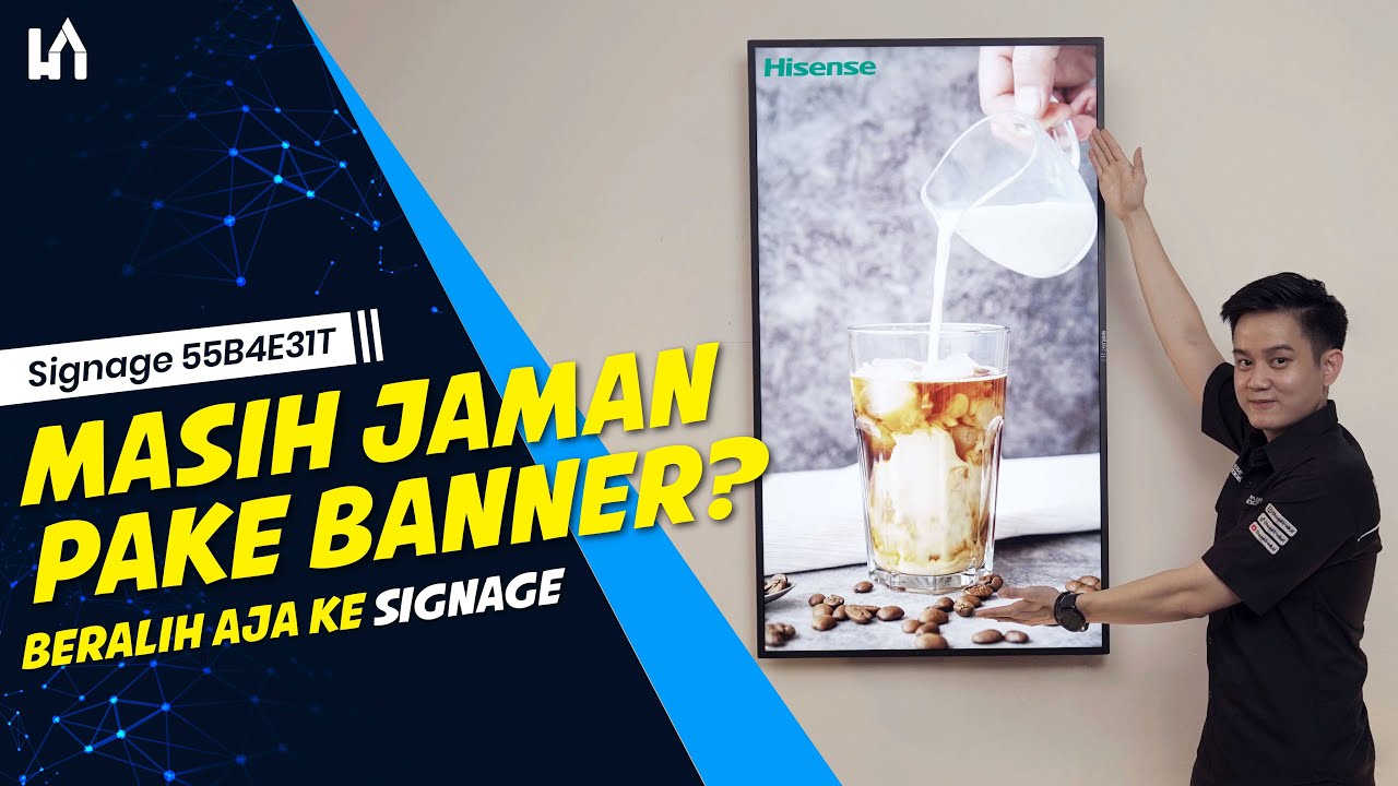 Media Promosi Auto Modern & Praktis | Review Digital Signage Hisense ...