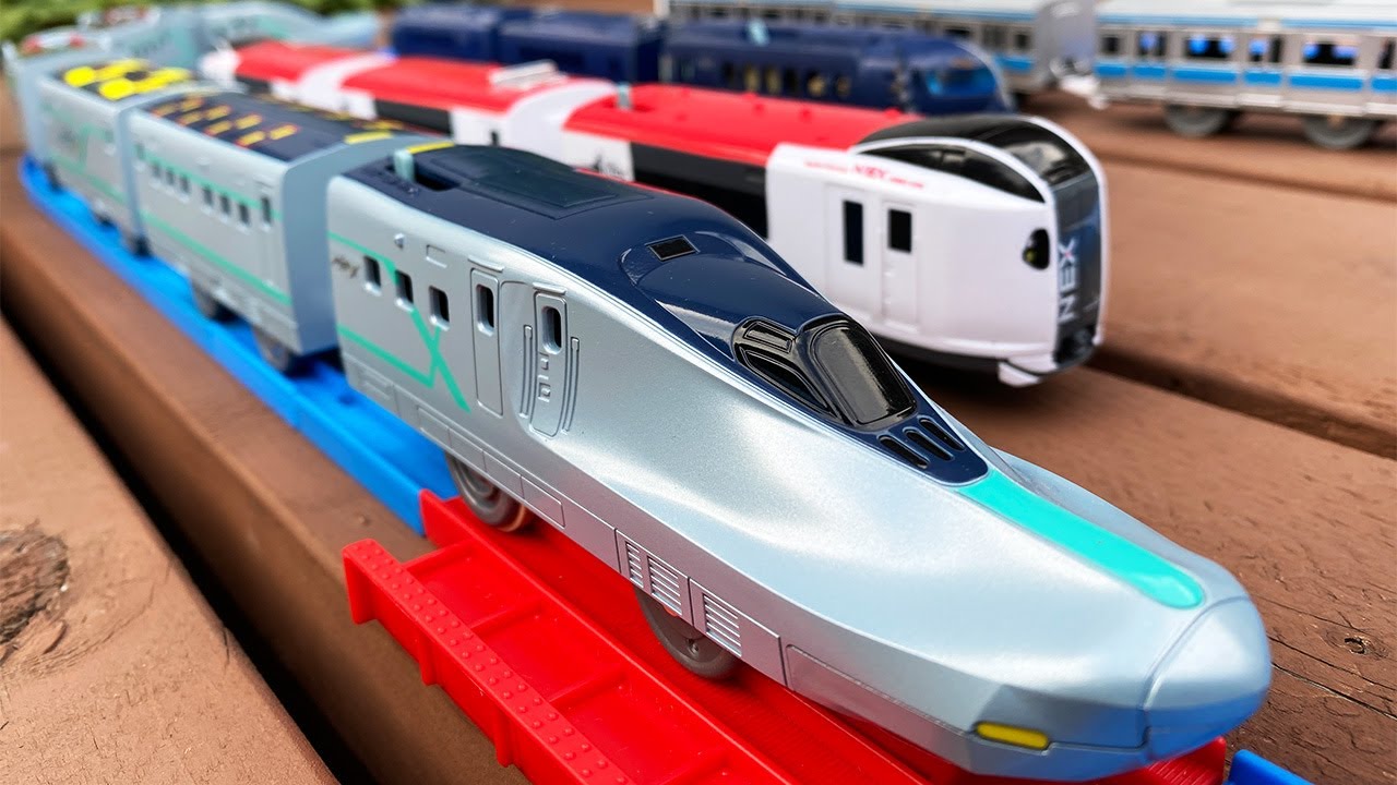 Assemble a plarail track layout | shinkansen alfa-x | long_long ...