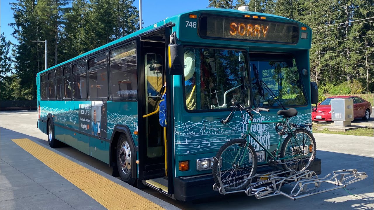 Kitsap Transit 2003 Gillig Phantom Suburban 40’ Diesel #746 - YouTube