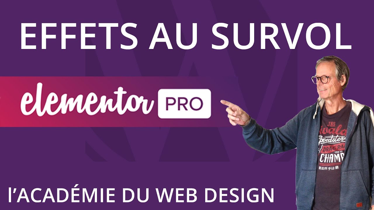 ELEMENTOR : EFFETS AU SURVOL - YouTube