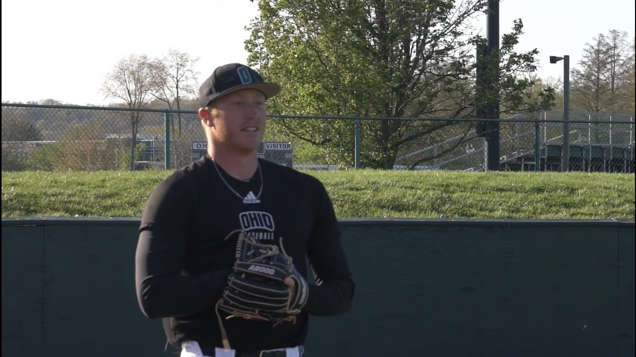 Ohio Baseball 2022-23: Catch and a Convo with RHP Luke Olson - YouTube
