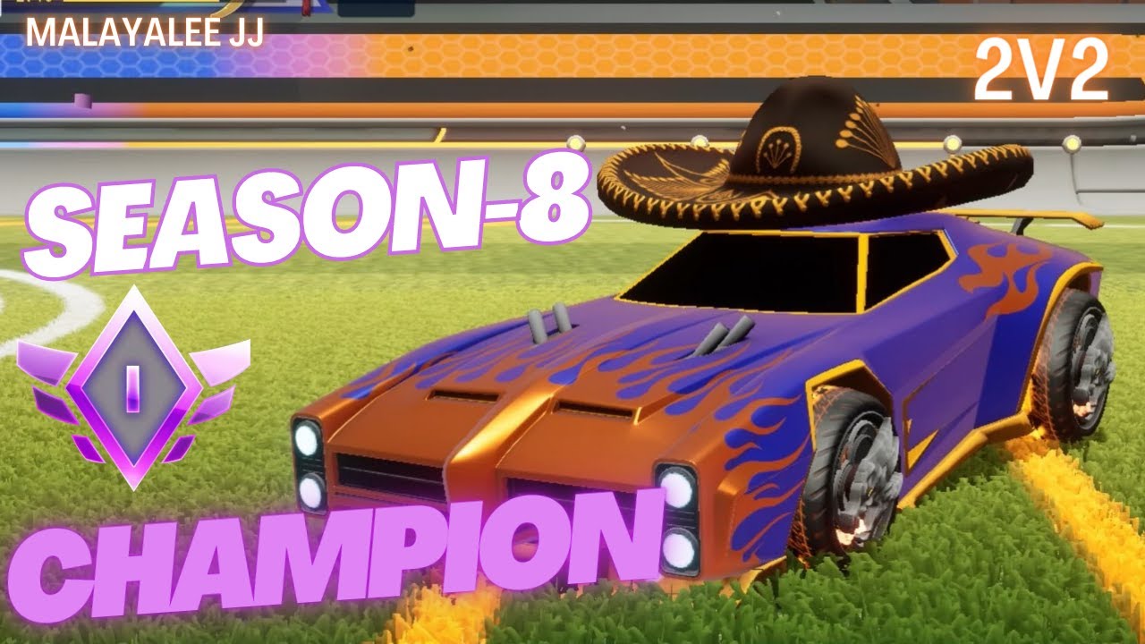 TWO TIME Champ rankup match season 8 MVP 2 Goals #rlss #CHAMPION # ...