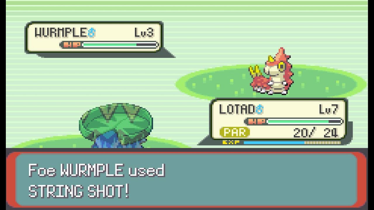 Pokémon Emerald Walktrough - # 6 Shroomish - YouTube