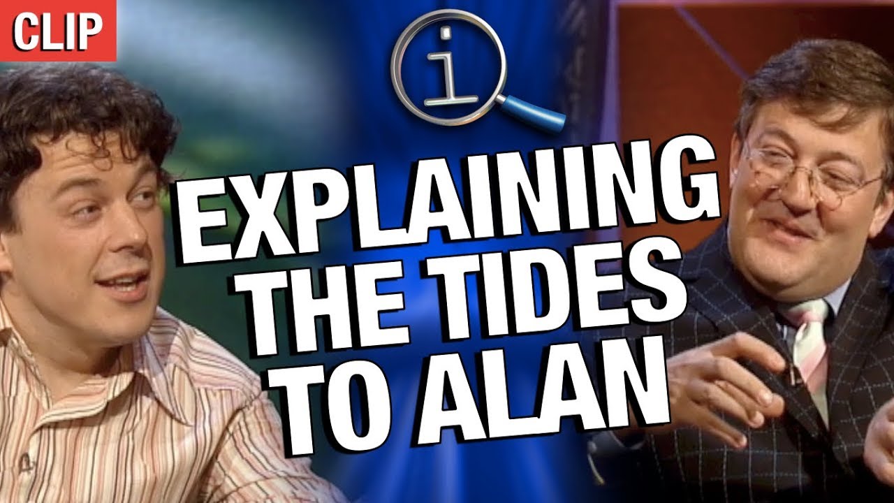 QI | Explaining The Tides To Alan - YouTube