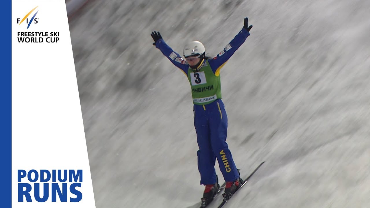 Shao Qi | Ladies' Aerials | Minsk | 3rd place | FIS Freestyle Skiing ...