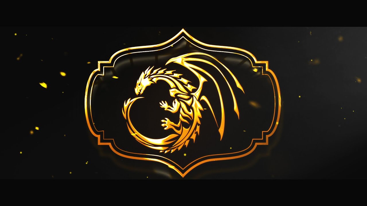 Golden Frame Logo Reveal After Effects Intro Template #203 Animation ...