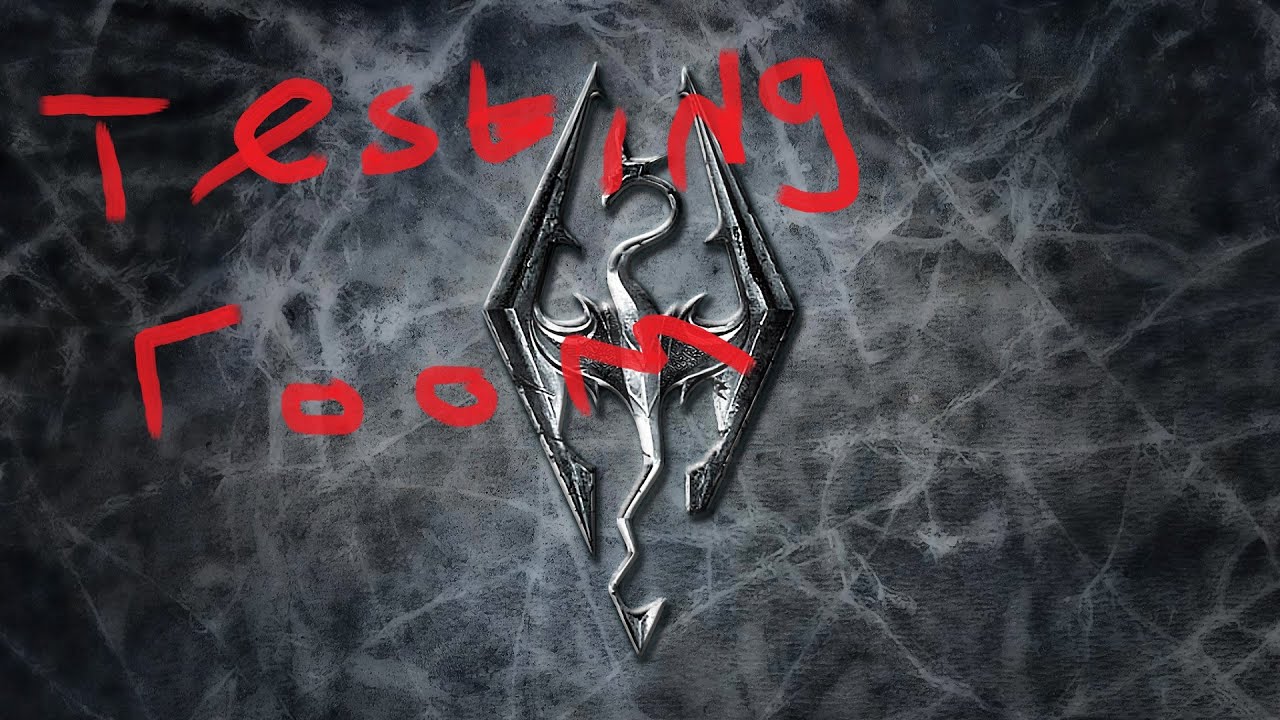 Skyrim - Developer's Testing Room! (PC) - YouTube