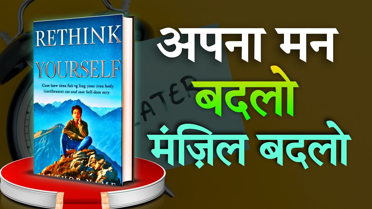 अपना मन बदलो मंज़िल बदलो || Rethink Yourself || Audiobook summary ...