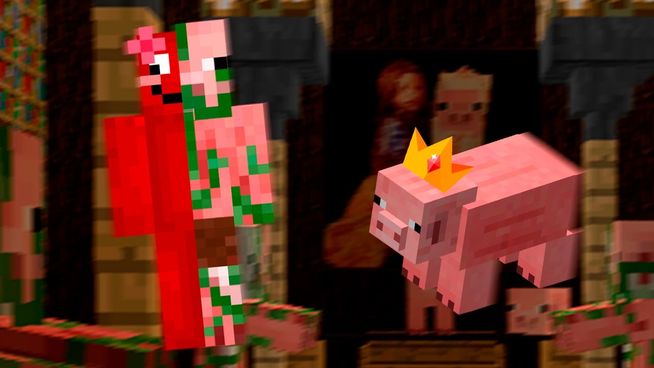 EL ATAQUE DEL REY CERDO | WHEN PIGS TAKE OVER | MINECRAFT - YouTube