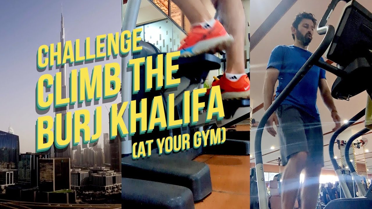 Stair Climber Challenge: Climb the World’s Tallest Building! - YouTube
