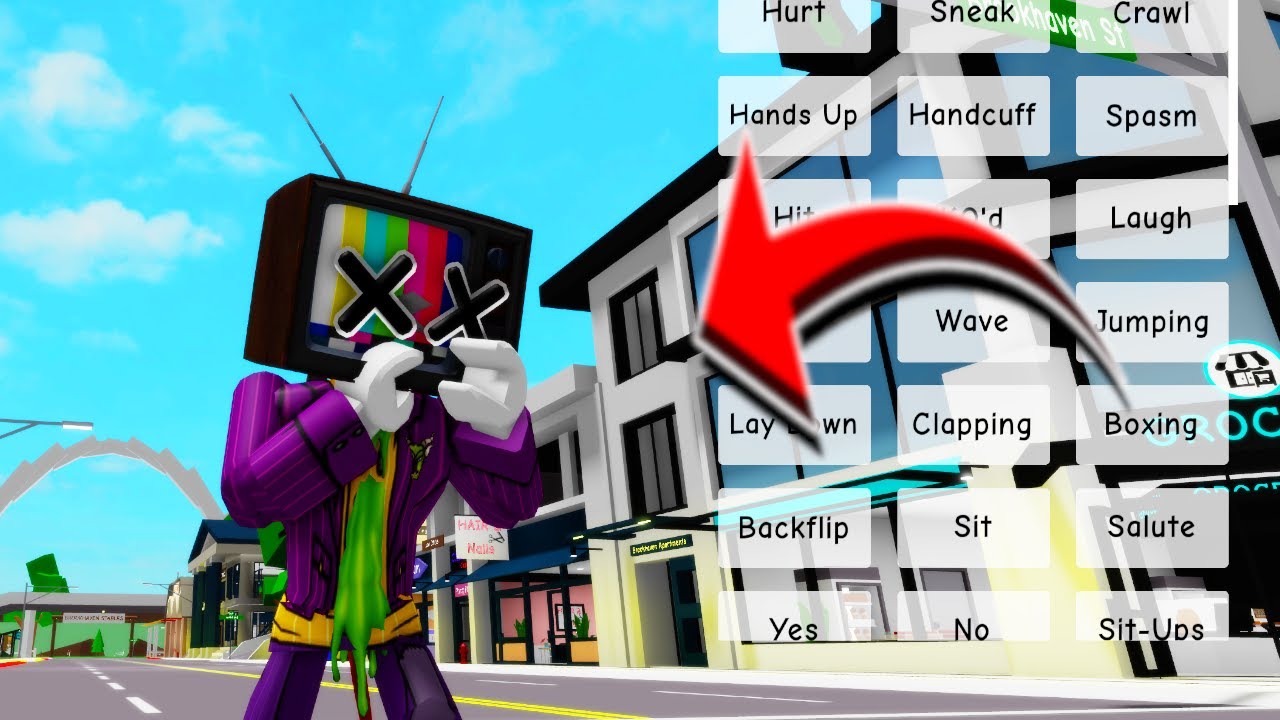 All 20 New Animations In Roblox Brookhaven Rp Update - YouTube