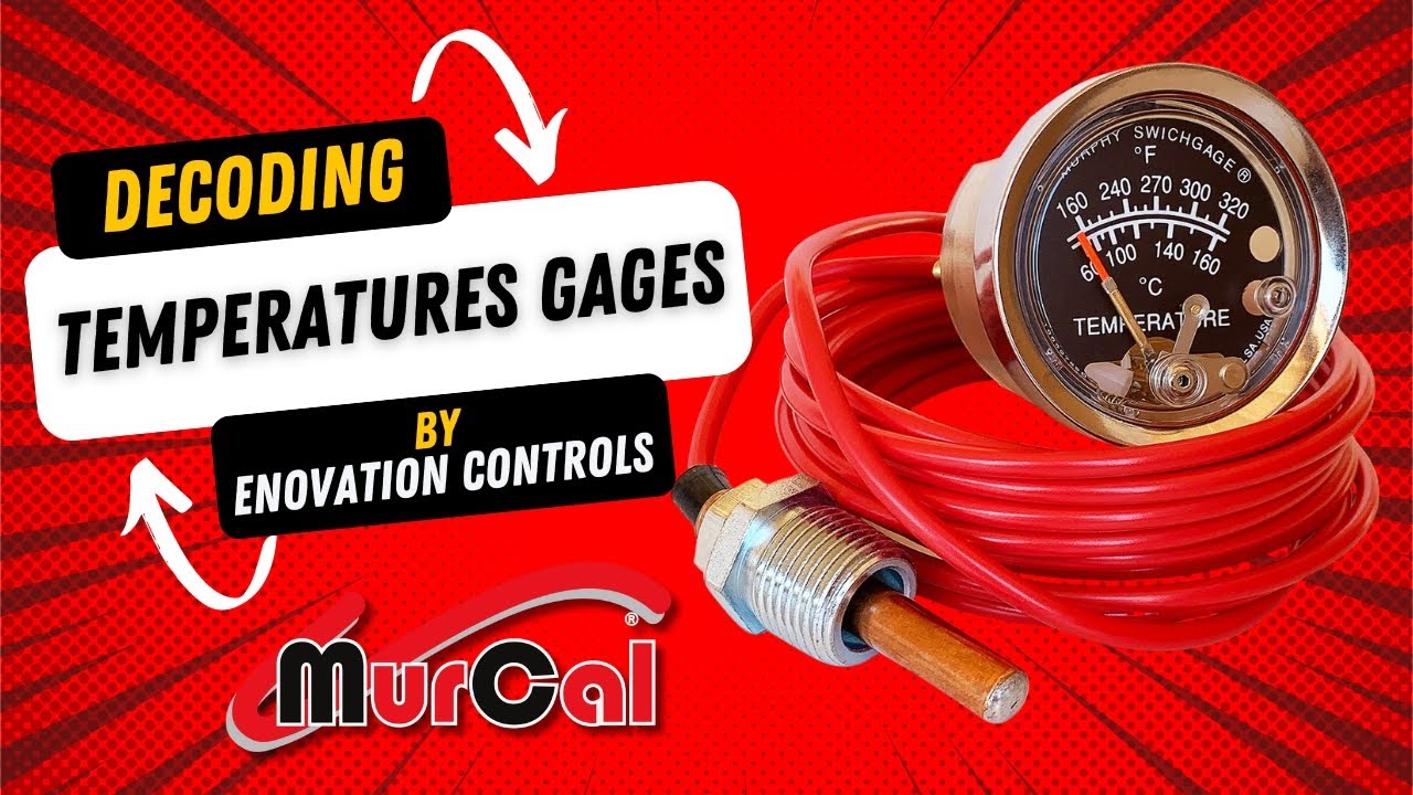 Decoding Enovation Controls' Murphy Temperature Swichgages - YouTube