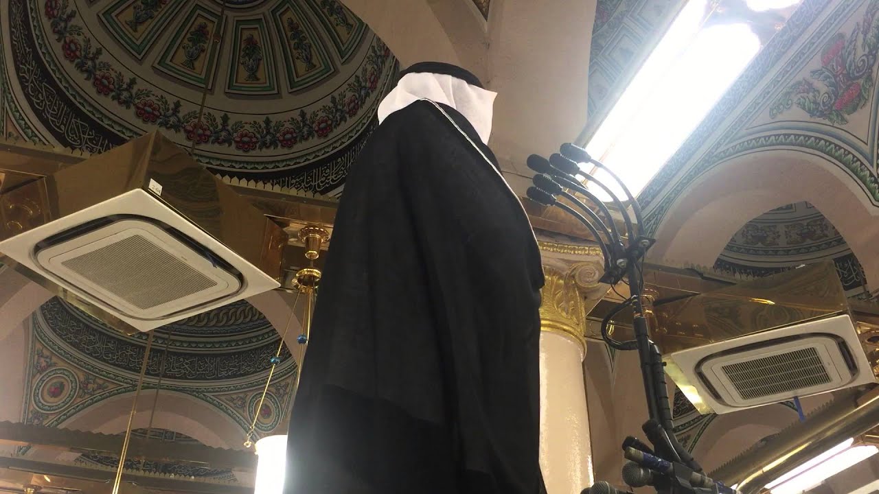 Adhan Isha from Haram Nabawi for Shk. Mahdi Bari - YouTube