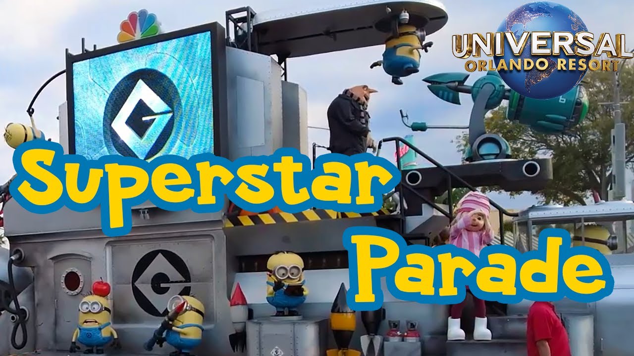 Despicable Me Minions and more in Universal's Superstar Parade 2022 ...