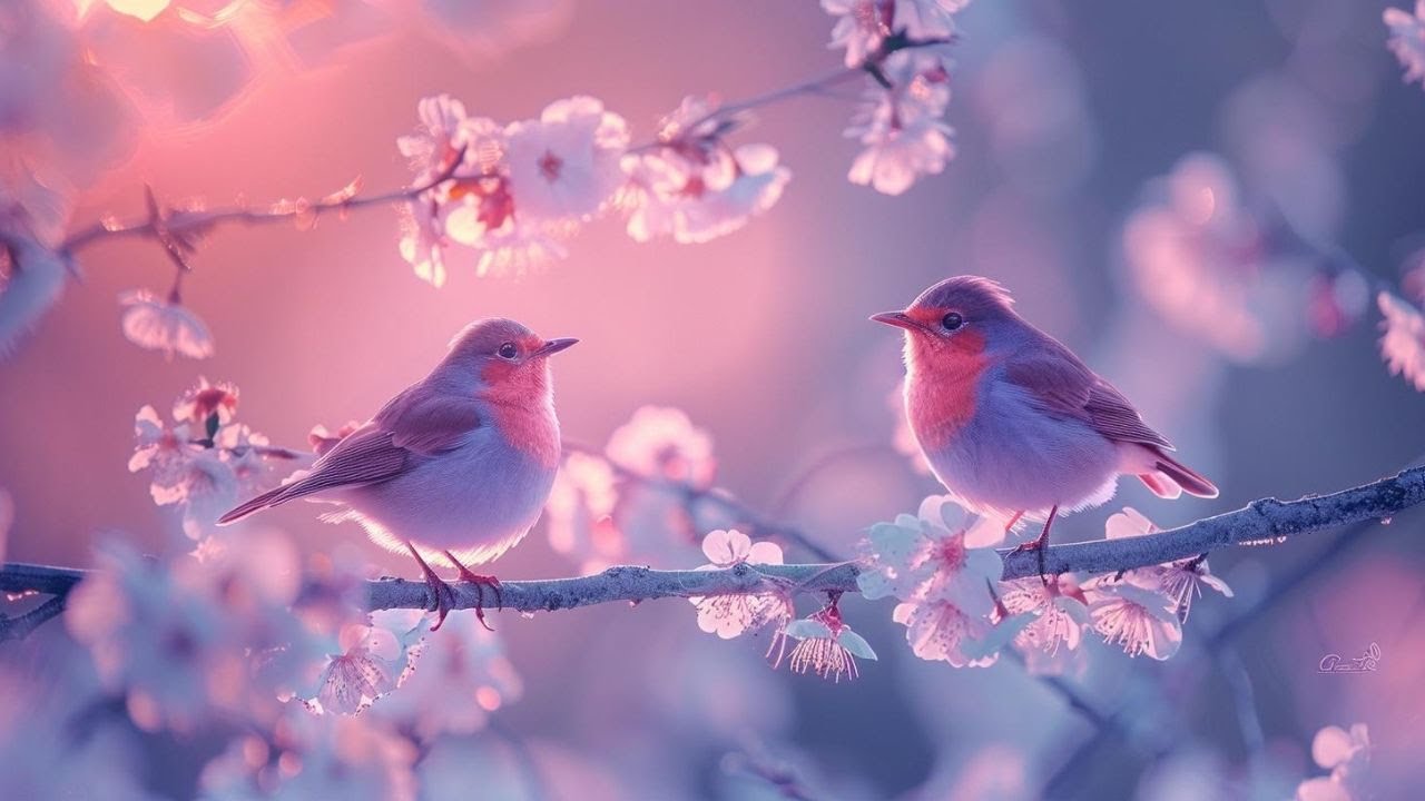 Beautiful Relaxing Hymns, Peaceful piano Music, Spring Peaceful Morning ...