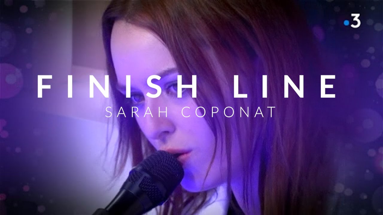Sarah COPONAT - FINISH LINE (FRANCE 3 TV) - YouTube