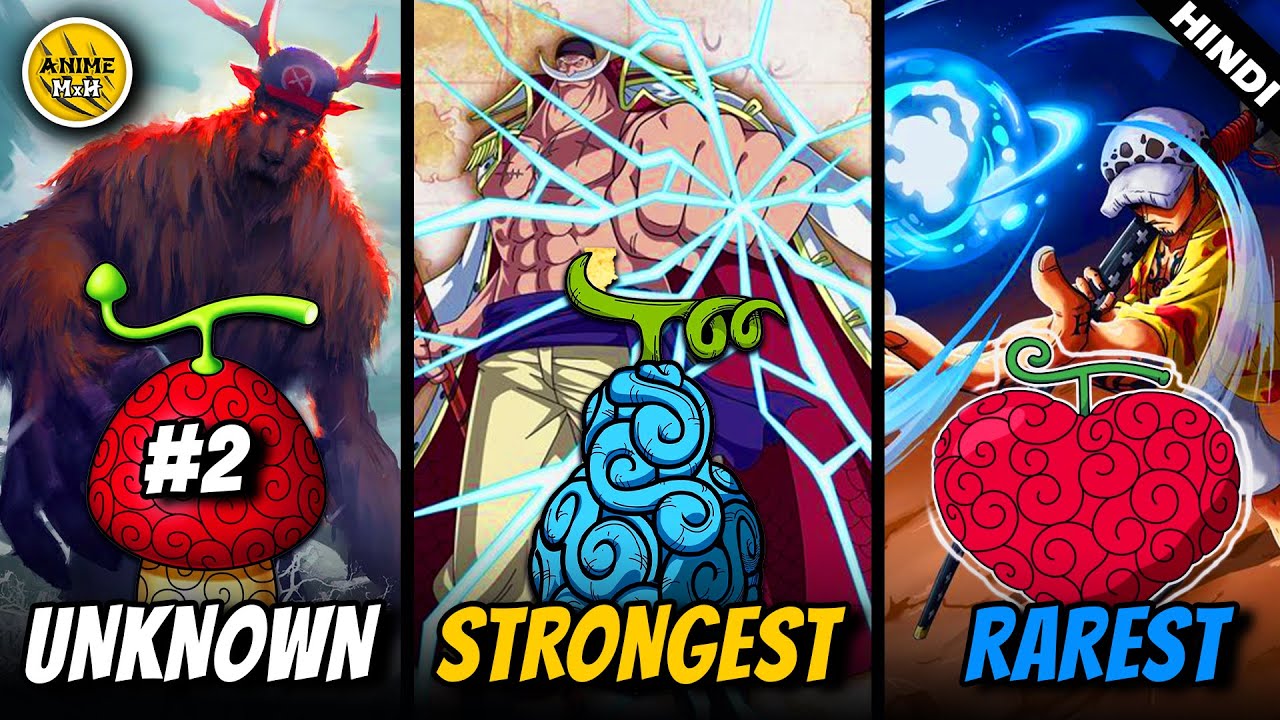 Most Powerful Devil Fruits RANKED in One Piece Explained in hindi - YouTube