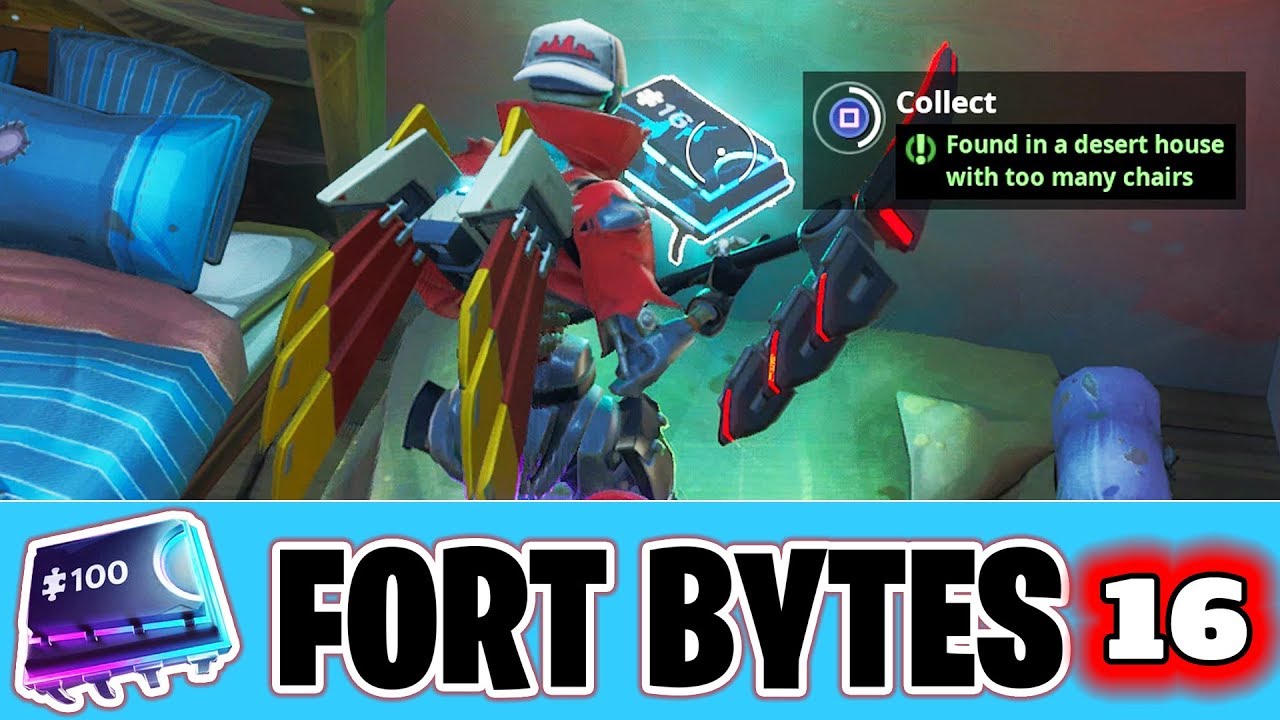 Fortnite Fortbyte #16 Location - YouTube